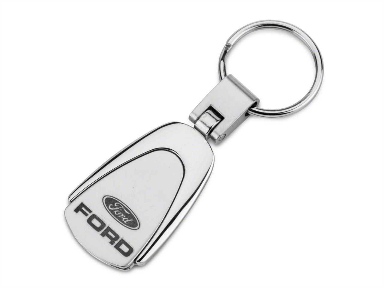 F-150 Teardrop Style Key Chain with Ford Oval Logo