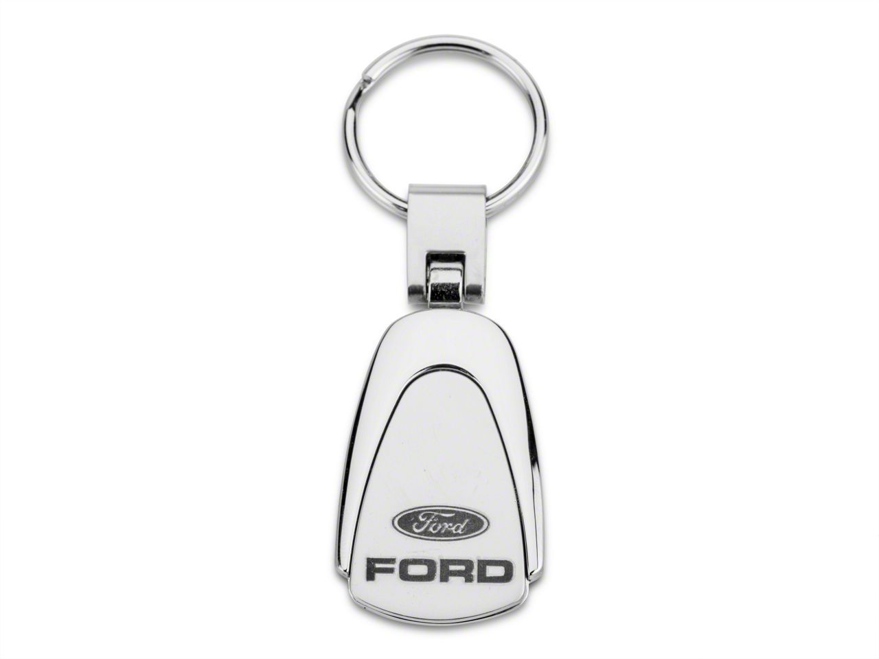 F-150 Teardrop Style Key Chain with Ford Oval Logo