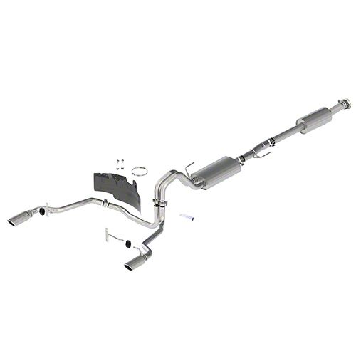 Ford Performance F-150 Touring Dual Exhaust System with Chrome Tips ...