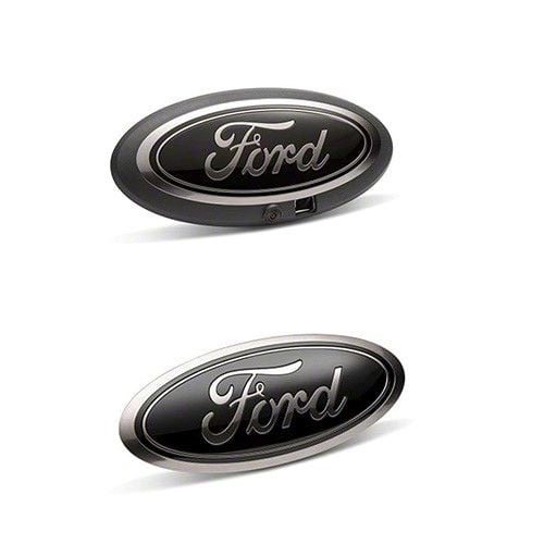 Ford Performance F-150 Grille and Tailgate Emblems; Black M-1447-F15BC ...