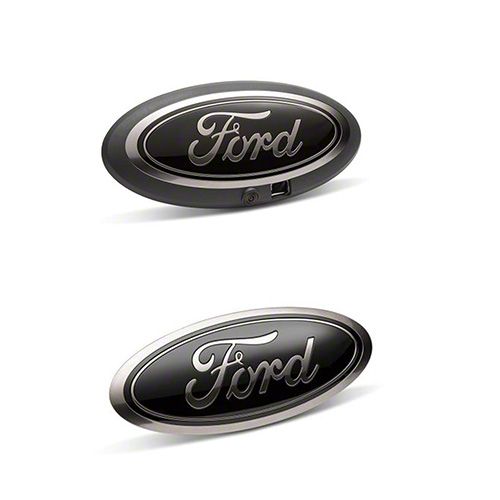 Ford Performance F-150 Grille and Tailgate Emblems; Black M-1447-FBC1 ...