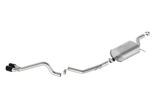 Ford Performance Maverick Sport Single Exhaust System with Black Chrome ...