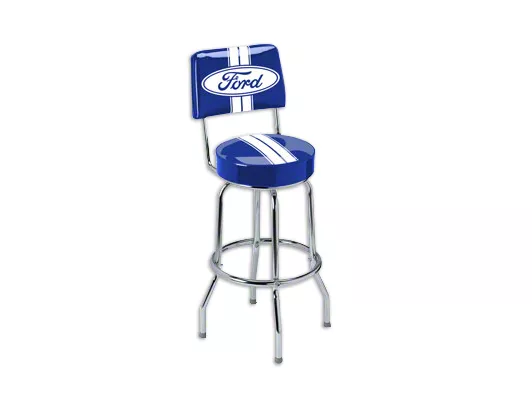 Ford F-150 Stripe Backrest Bar Stool FRD-42206