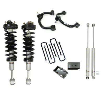 Freedom Offroad F-150 3-Inch Front Lift Struts with Front Upper Control ...