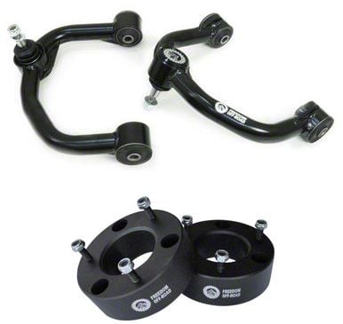 Freedom Offroad F-150 3-Inch Front Strut Spacers with Front Upper ...