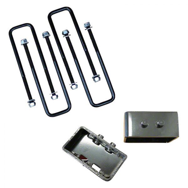 Freedom Offroad F-150 3-Inch Rear Lift Blocks with Extended U-Bolts FO ...