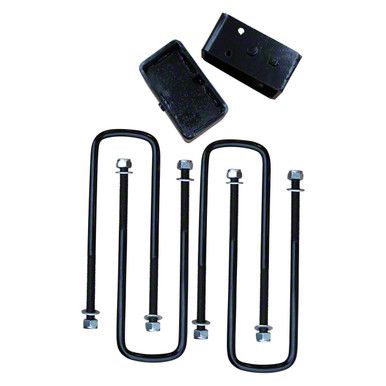 Freedom Offroad RAM 1500 3-Inch Steel Rear Lift Blocks with Extended U ...