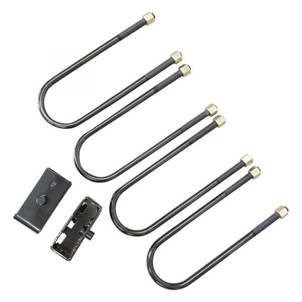 Freedom Offroad RAM 2500 2-Inch Rear Lift Blocks with Extended U-Bolts ...