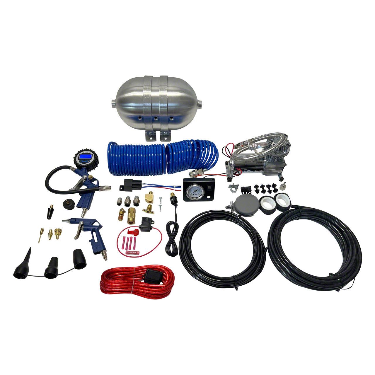 Freedom Offroad RAM 2500 Onboard Air System with Digital Gauge and C100 ...