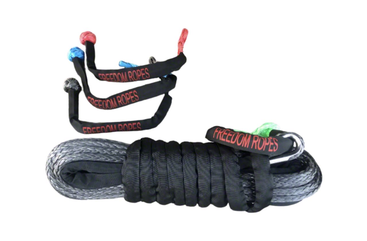 Freedom Ropes Sierra 2500 3/8-Inch x 80-Foot Freedom Synthetic ...