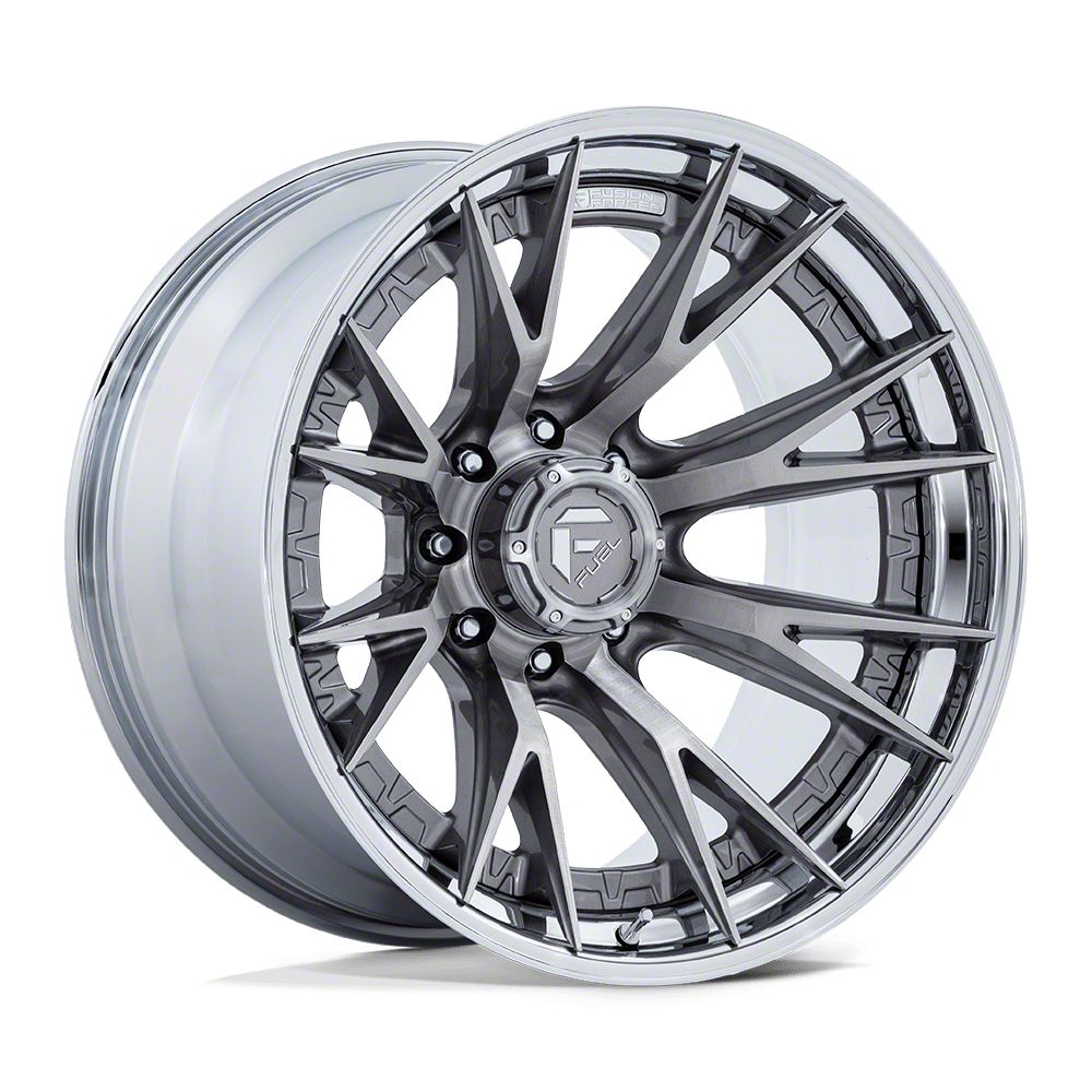 Fuel Wheels F-250 Super Duty Catalyst Platinum with Chrome Lip 8-Lug ...