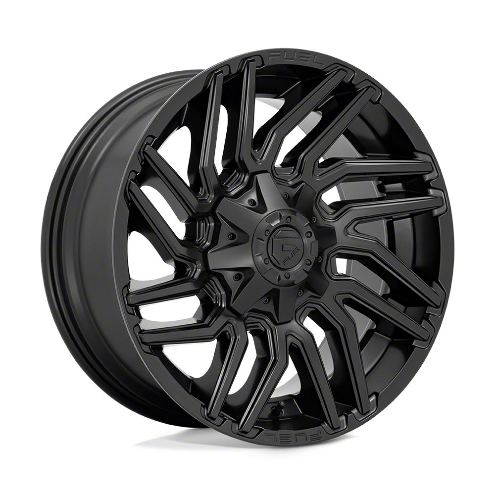 Fuel Wheels Canyon Typhoon Matte Black 6-Lug Wheel; 20x9; 1mm Offset ...