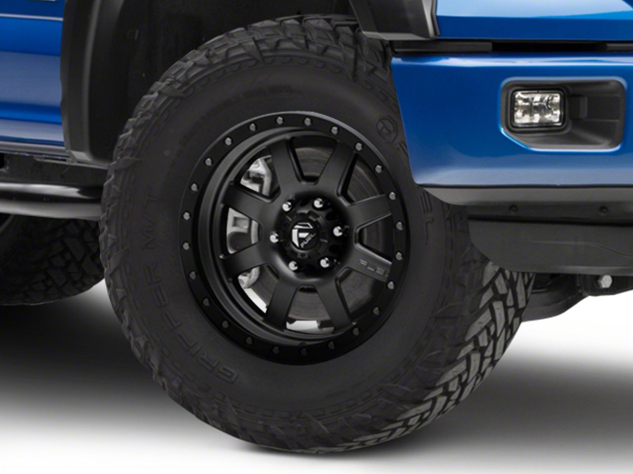Fuel Wheels F-150 Trophy Matte Anthracite w/ Black Ring 6-Lug Wheel ...