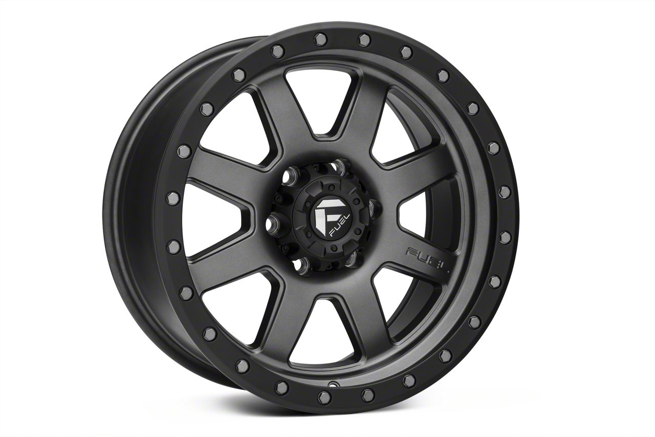Fuel Wheels F-150 Trophy Matte Anthracite w/ Black Ring 6-Lug Wheel ...