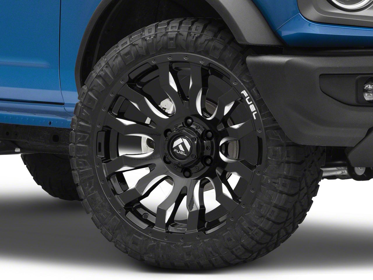 Fuel Wheels F-150 Blitz Gloss Black Milled 6-Lug Wheel; 22x12; -44mm ...