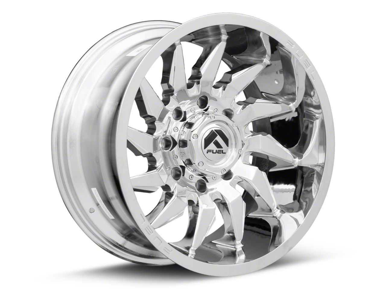 Fuel Wheels Sierra 3500 Saber Chrome 8-Lug Wheel; 24x12; -44mm Offset ...
