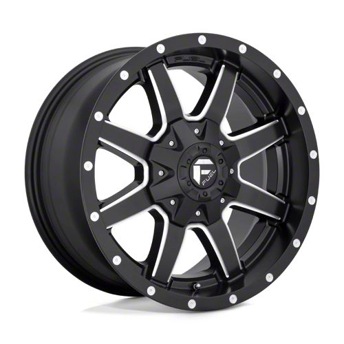 Fuel Wheels F-250 Super Duty Maverick Matte Black Milled 8-Lug Wheel ...