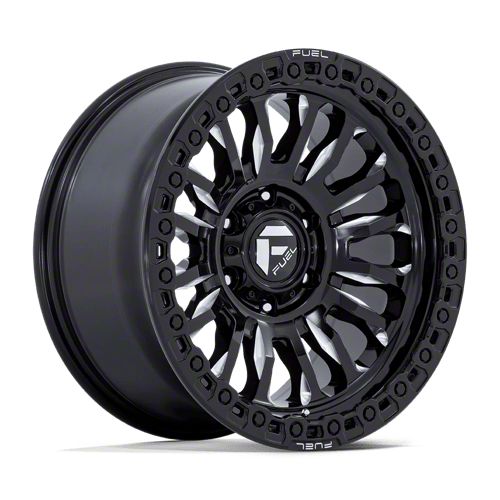 Fuel Wheels F-250 Super Duty Rincon Gloss Black Milled 8-Lug Wheel ...