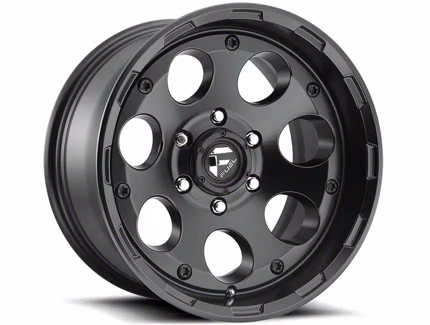 Fuel Wheels F-150 Enduro Matte Black 6-Lug Wheel; 18x9; 1mm Offset ...