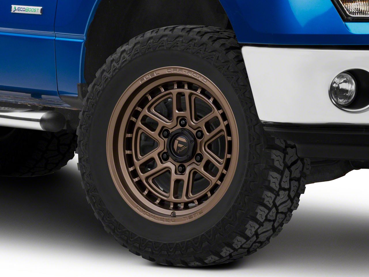 Fuel Wheels F-150 Nitro Matte Bronze 6-Lug Wheel; 20x9; 20mm Offset ...