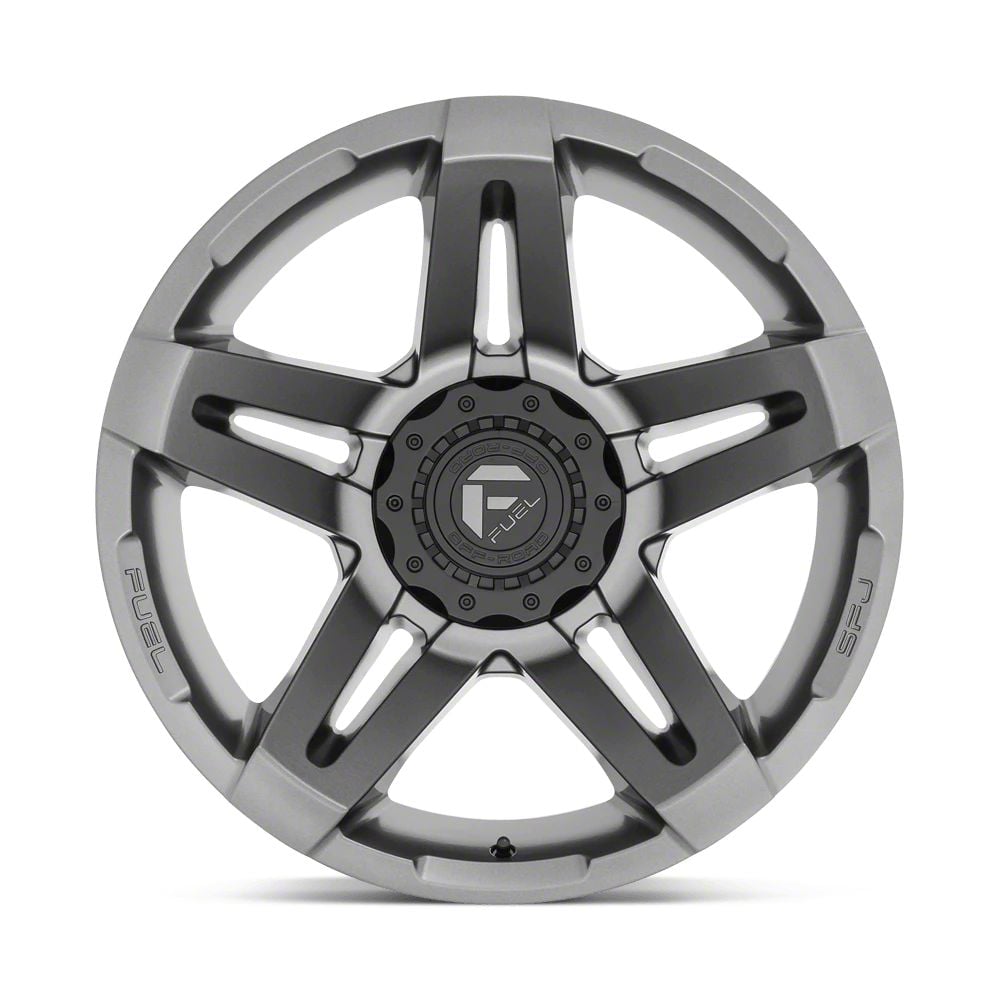Fuel Wheels RAM 1500 SFJ Matte Gunmetal 5-Lug Wheel; 20x10; -18mm ...
