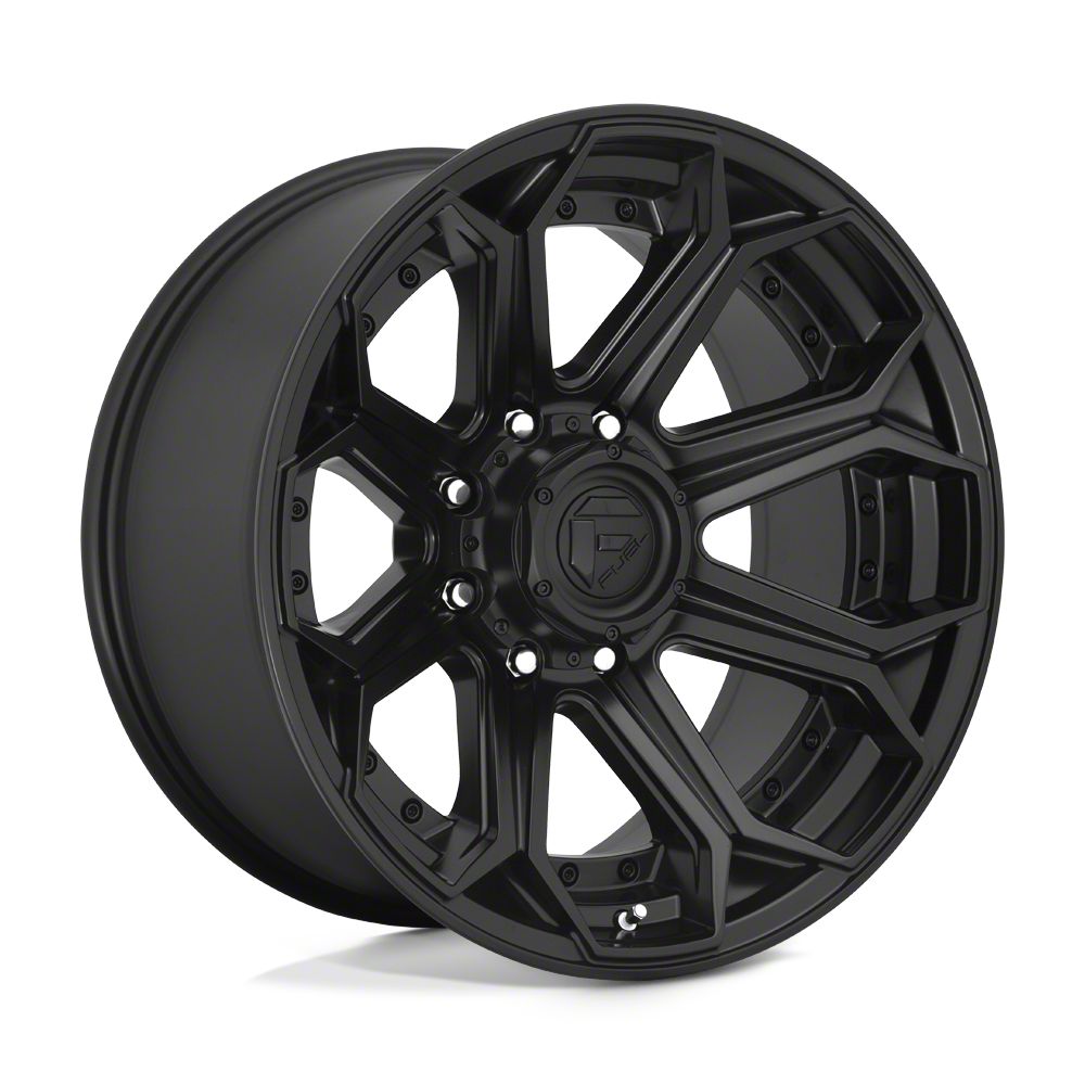 Fuel Wheels RAM 2500 Siege Matte Black 8-Lug Wheel; 20x10; -18mm Offset ...