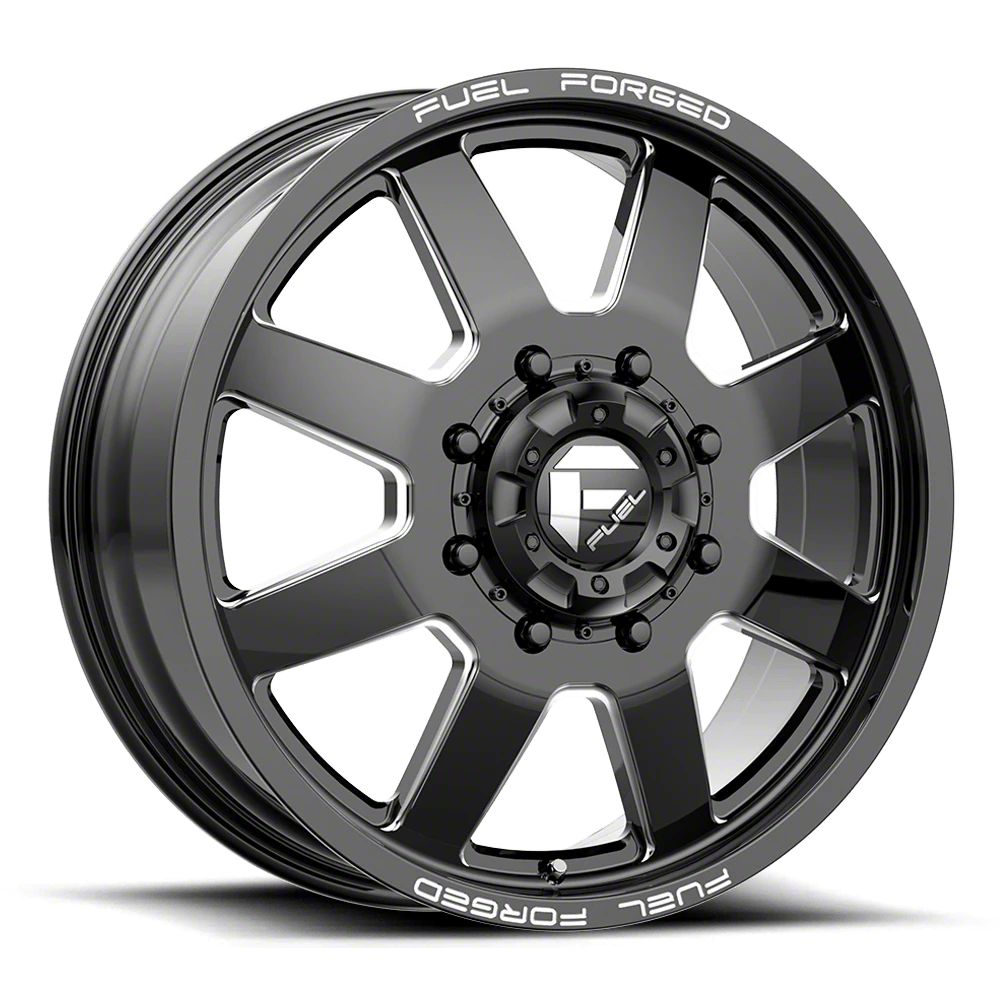Fuel Wheels F-350 Super Duty FF09D Matte Black Milled 8-Lug Wheel ...