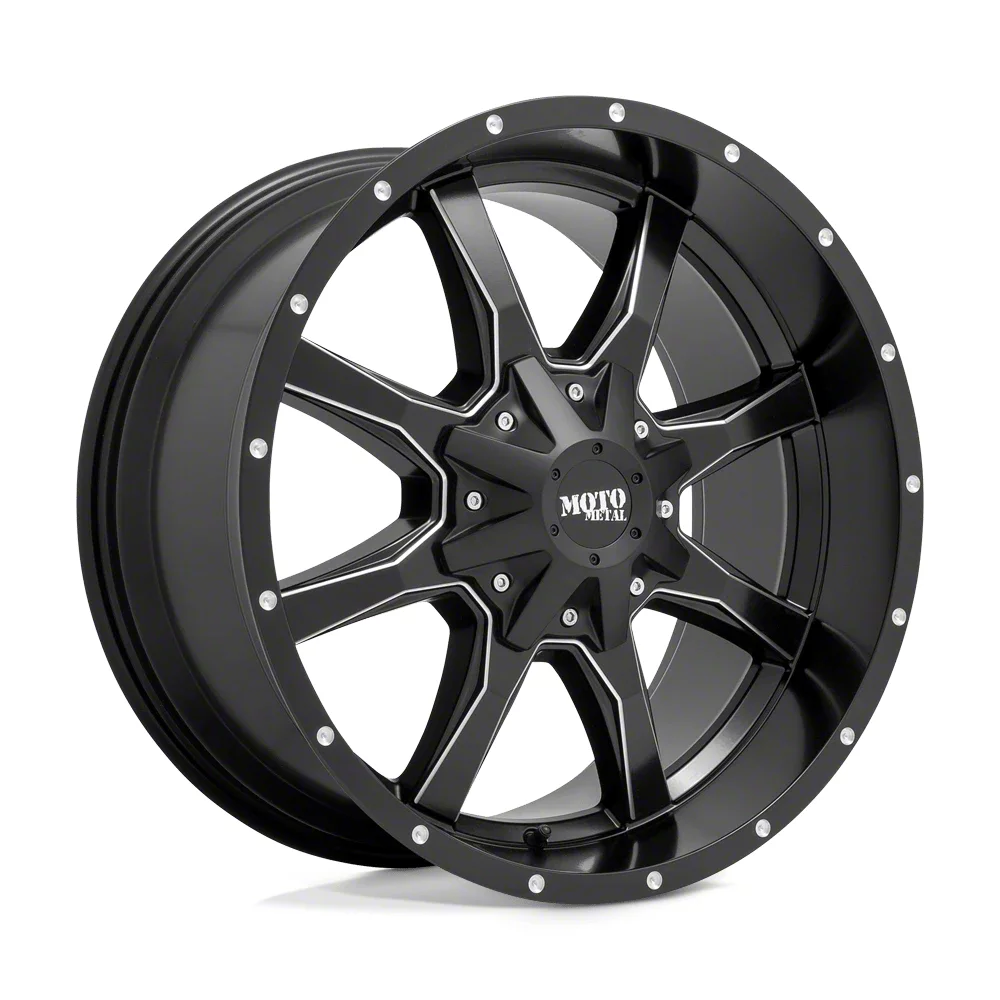 Fuel Wheels Sierra 1500 Strike Blackout 6-Lug Wheel; 22x12; -44mm ...