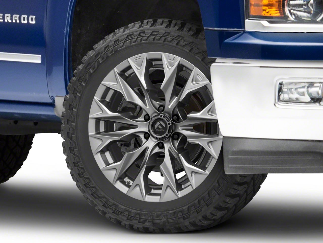 Fuel Wheels Silverado 1500 Flame Platinum 6-Lug Wheel; 22x12; -44mm ...