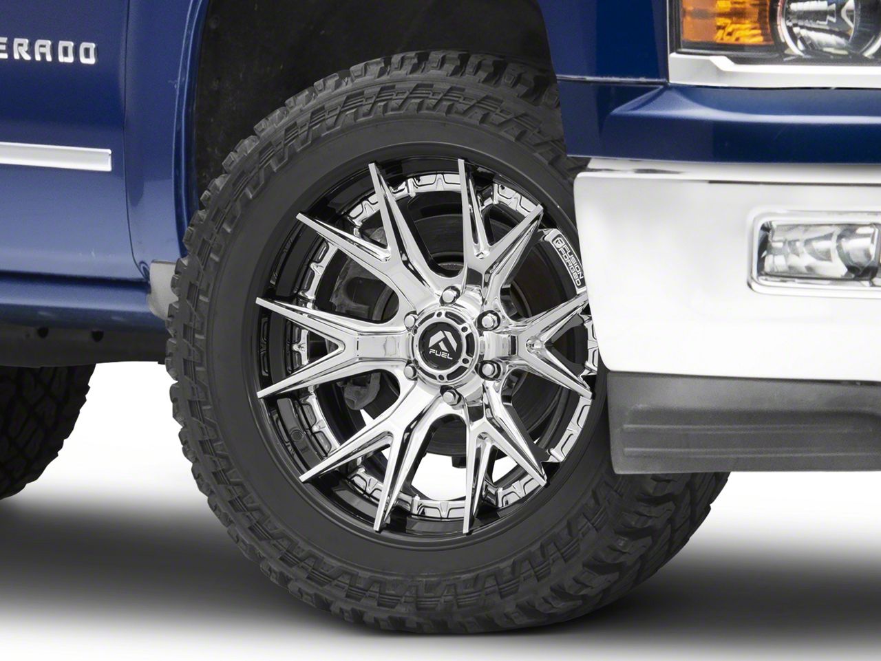 Fuel Wheels Silverado 1500 Fusion Forged Catalyst Chrome with Gloss ...