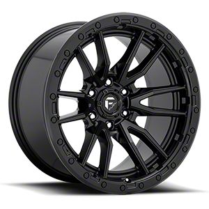 Fuel Wheels Silverado 1500 Rebel Textured Black 6-Lug Wheel; 17x9 ...