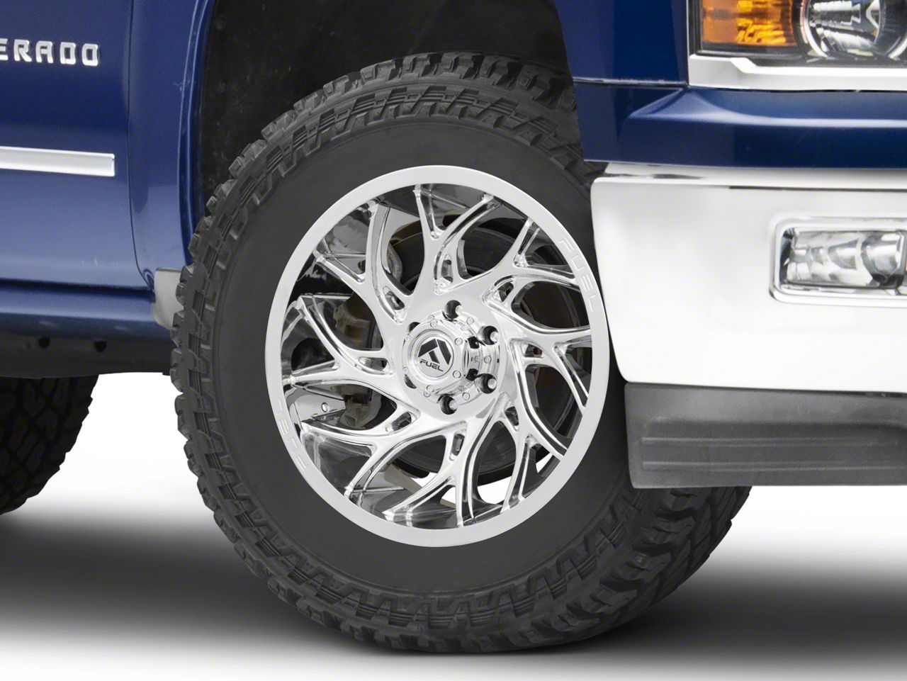 Fuel Wheels Silverado 1500 Runner Chrome 6-Lug Wheel; 20x10; -18mm ...