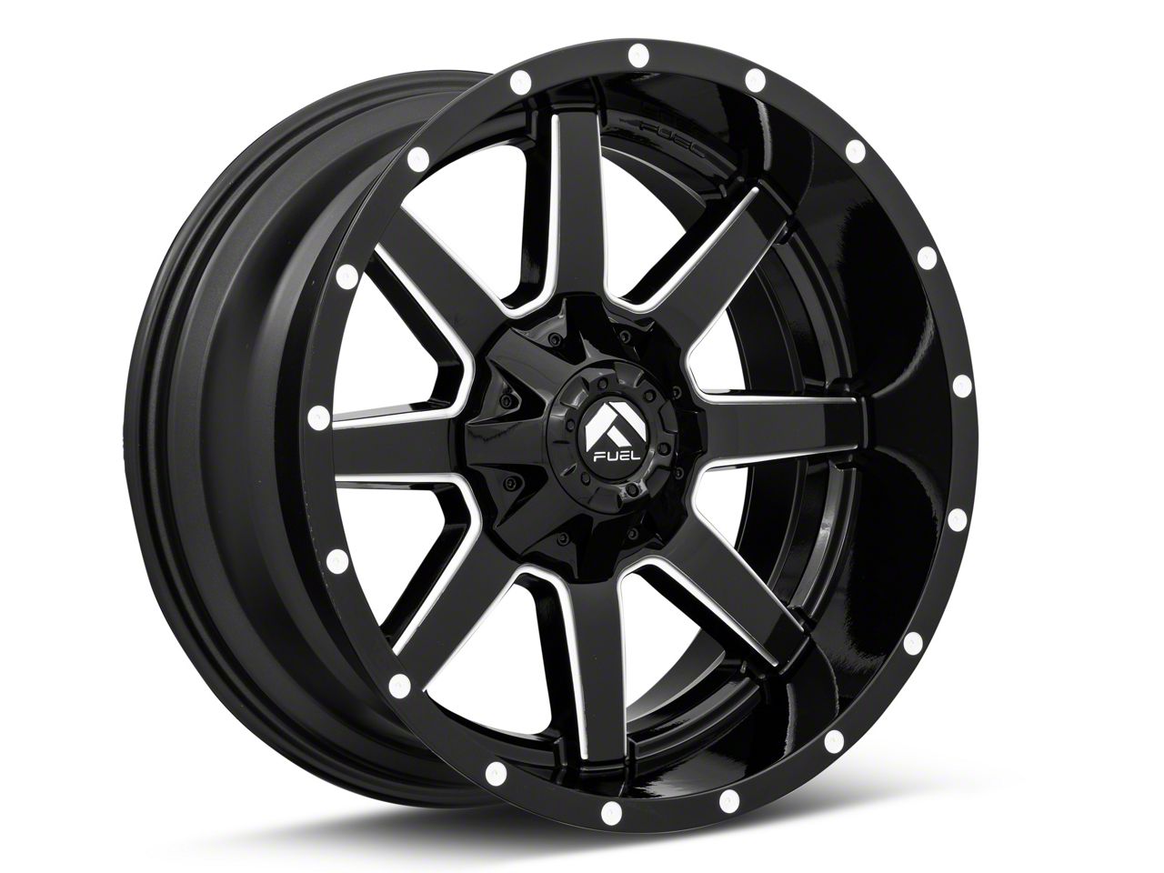 Fuel Wheels F-150 Maverick Gloss Black Milled 6-Lug Wheel; 18x9; -13mm ...