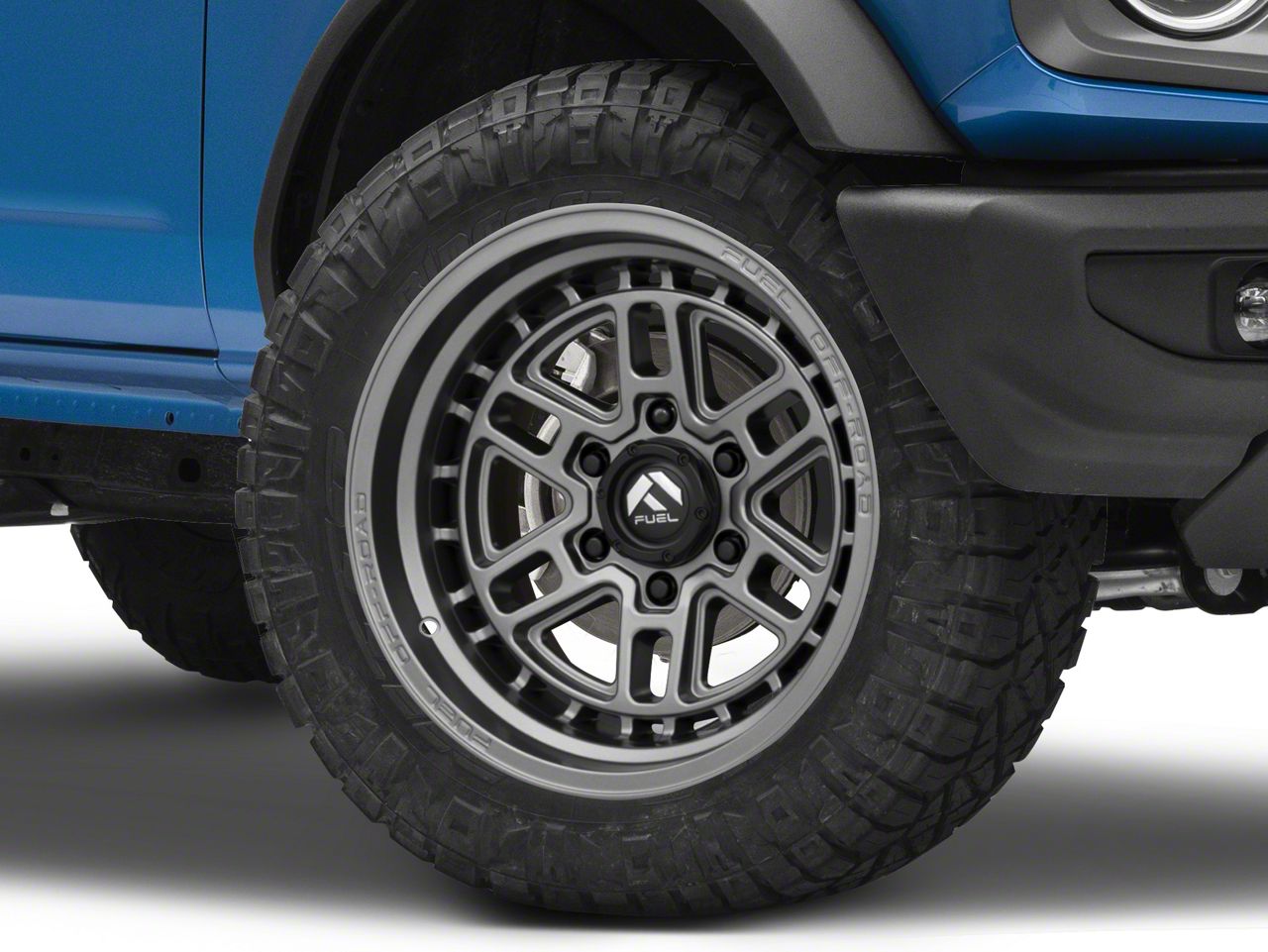 Fuel Wheels F-150 Nitro Matte Gunmetal 6-Lug Wheel; 20x9; 20mm Offset ...