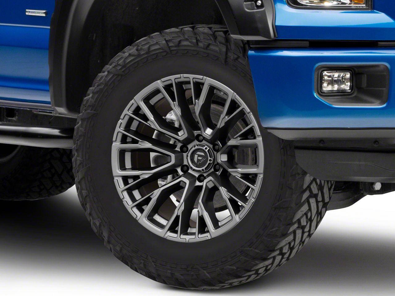 Fuel Wheels F-150 Rebar Matte Gunmetal 6-Lug Wheel; 20x10; -18mm Offset ...