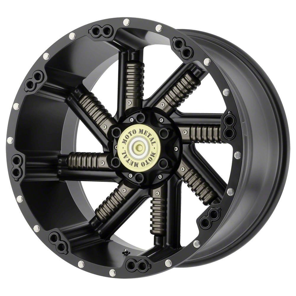 Fuel Wheels Silverado 2500 Siege Matte Black 8-Lug Wheel; 20x10; -18mm ...