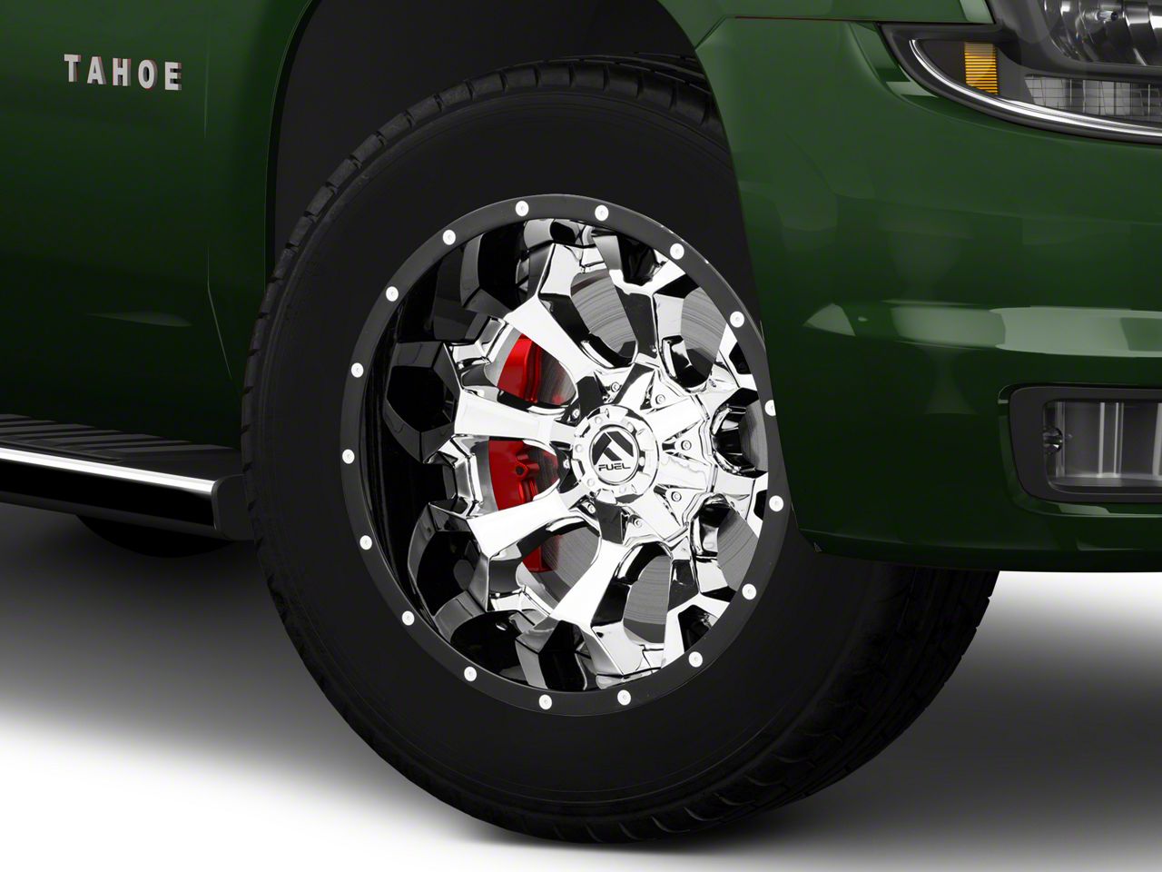 Fuel Wheels Tahoe Assault Chrome 6-Lug Wheel; 20x12; -43mm Offset ...