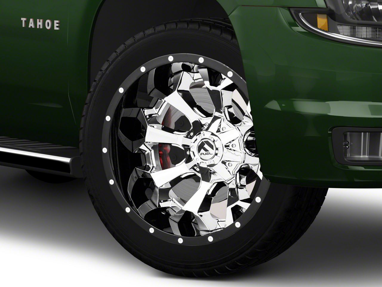 Fuel Wheels Tahoe Assault Chrome 6-Lug Wheel; 22x12; -44mm Offset ...