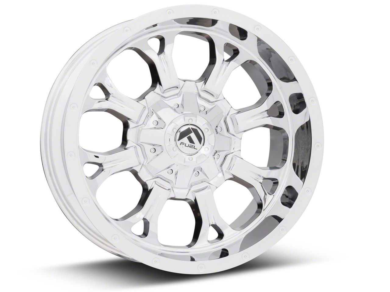 Fuel Wheels Tahoe Krank Chrome 6-Lug Wheel; 20x10; -24mm Offset ...