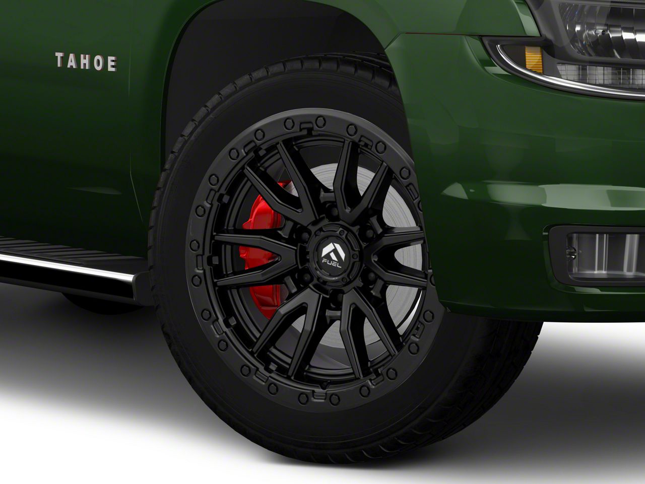 Fuel Wheels Tahoe Rebel Matte Black 6-Lug Wheel; 22x9; 20mm Offset ...