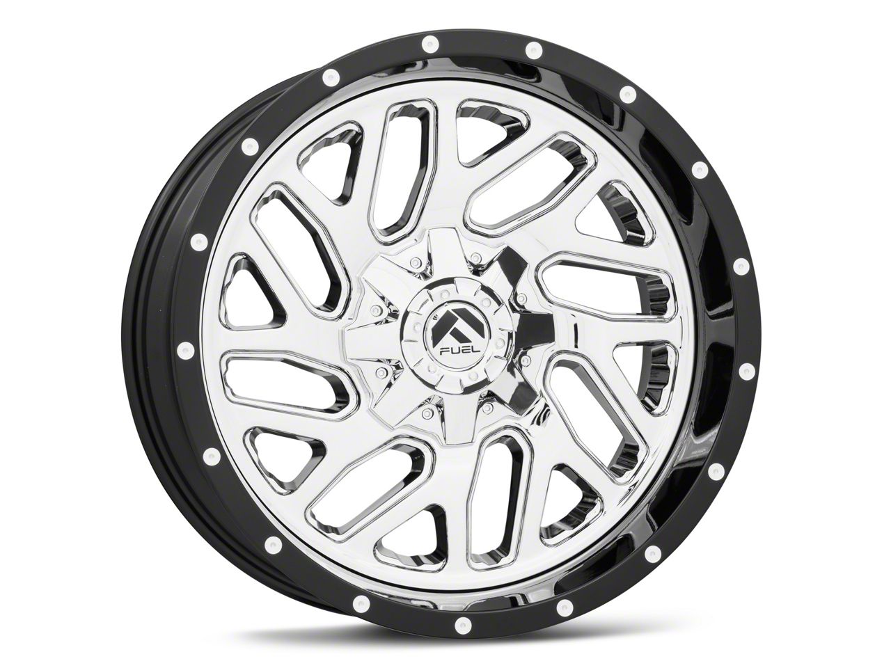 Fuel Wheels Tahoe Triton Chrome 6-Lug Wheel; 20x12; -44mm Offset ...