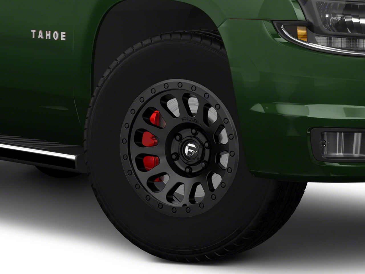 Fuel Wheels Tahoe Vector Matte Black 6-Lug Wheel; 18x9; 19mm Offset ...