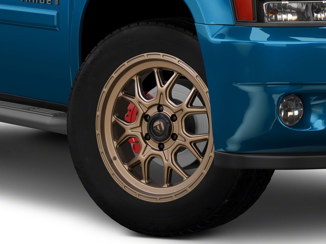 Fuel Wheels Yukon Tech Matte Bronze 6-Lug Wheel; 20x10; -18mm Offset ...
