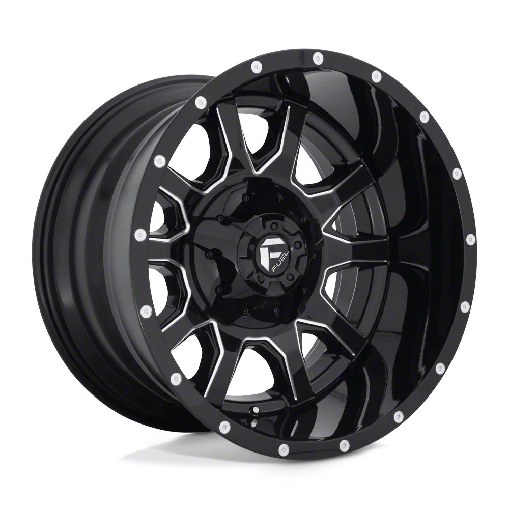 Fuel Wheels F-250 Super Duty Vandal Gloss Black Milled 8-Lug Wheel ...