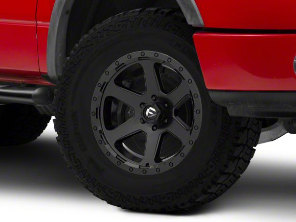 Fuel Wheels F-150 Ripper Matte Black 6-Lug Wheel - 20x9 +20mm Offset ...