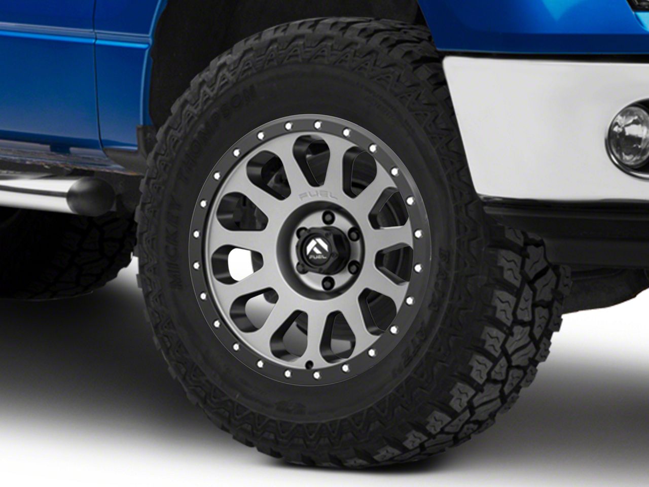 Fuel Wheels F-150 Vector Gun Metal 6-Lug Wheel - 20x9 +01mm Offset ...