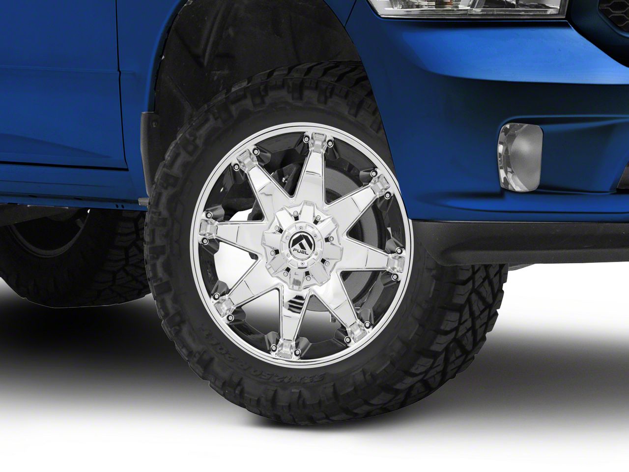 Fuel Wheels RAM Octane Chrome 5-Lug Wheel - 20x9; 1mm Offset ...