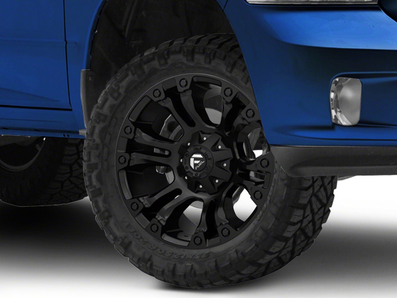 Fuel Wheels RAM Vector Matte Black 5-Lug Wheel - 20x9; 1mm Offset ...