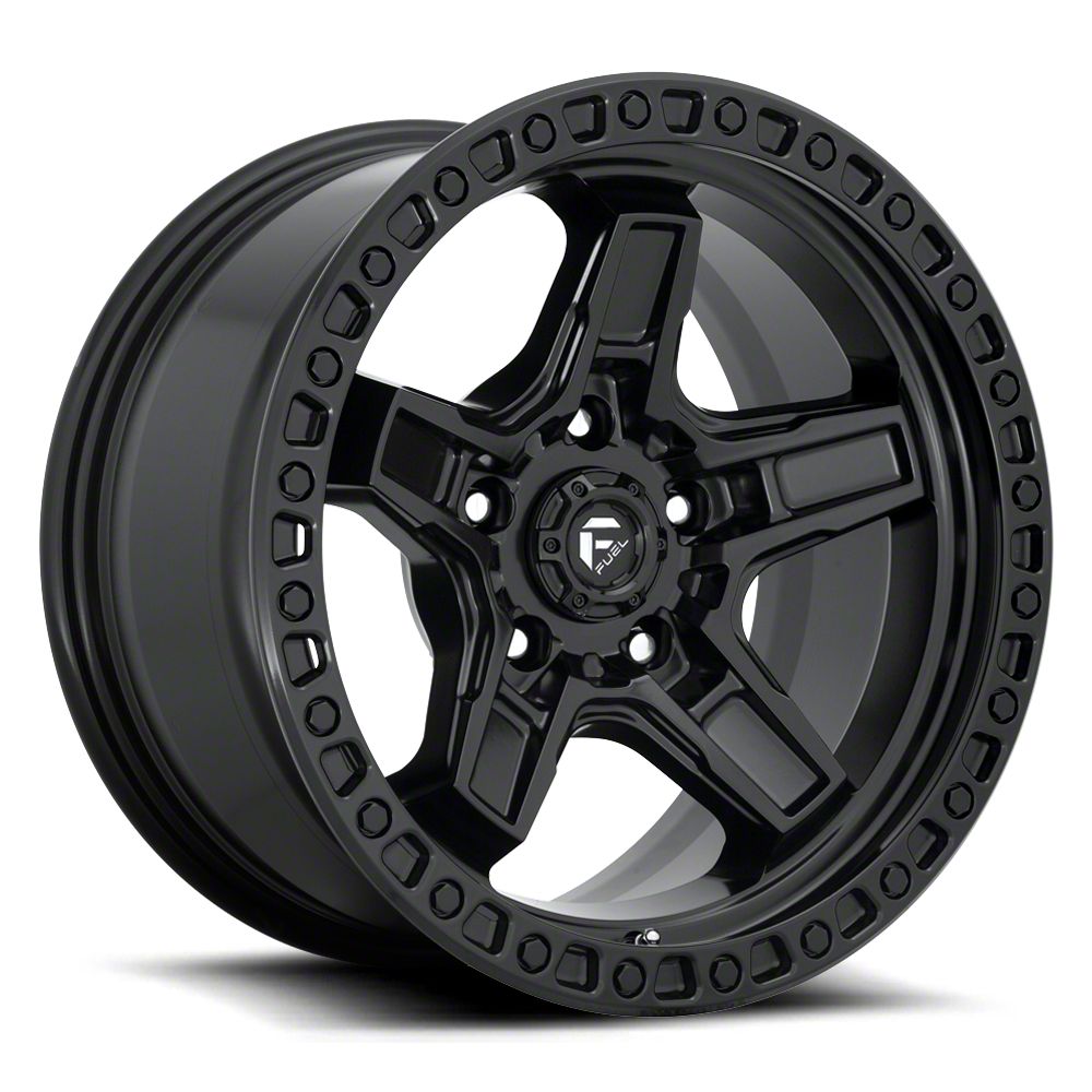 Fuel Wheels Silverado 1500 Kicker Matte Black 6-Lug Wheel; 20x9; 1mm ...
