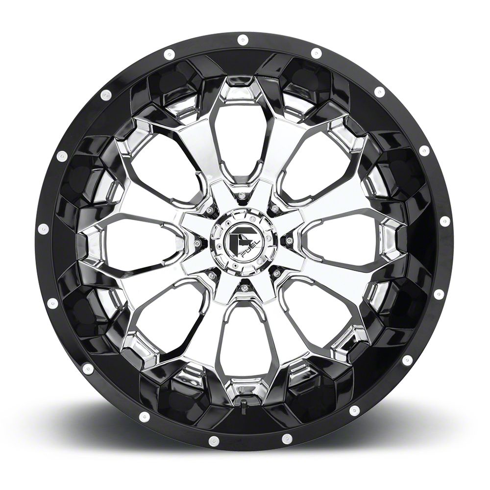 Fuel Wheels F-250 Super Duty Assault Chrome 8-Lug Wheel; 20x10; -18mm ...